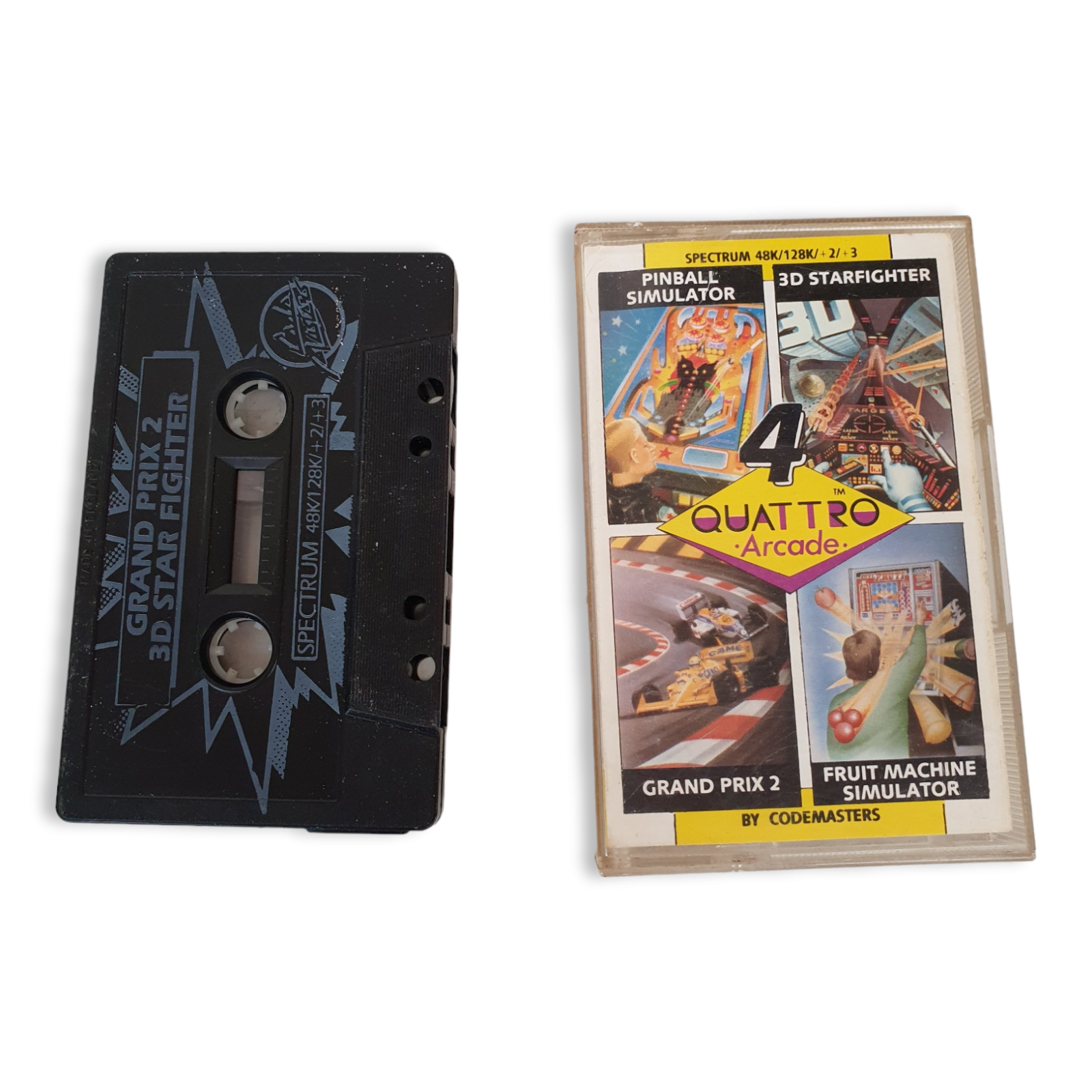 Spectrum Games Cassette Tapes Code Masters, Mastertronic, Imagine And ...