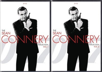 007 SEAN CONNERY COLLECTION VOL 1 + 2 New Sealed DVD All 6 Films 1962 ...
