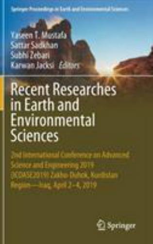 Recent Researches in Earth and Environmental Sciences : 2nd ...