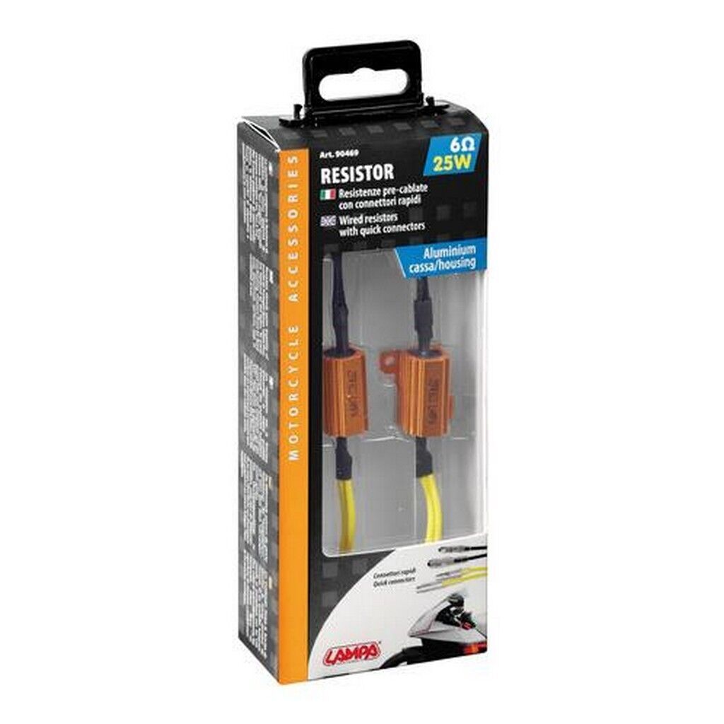 Lampa resistor pair of resistors for motorcycle led indicators | eBay