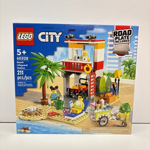 LEGO CITY: Set #60328 Beach Lifeguard Station (RETIRED) NIB | eBay