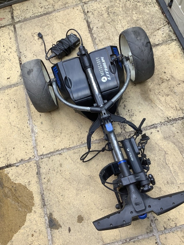 MOTOCADDY S3 PRO ELECTRIC TROLLEY + LITHIUM BATTERY/CHARGER - FULL ...