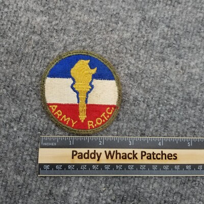 Vintage Army ROTC Patch V4 | eBay