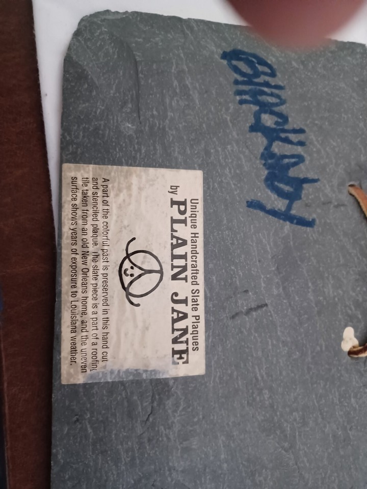 PLAIN JANE STENCILED PLAQUE GRANDMAS ARE JUST ANTIQUE LITTLE GIRLS | eBay