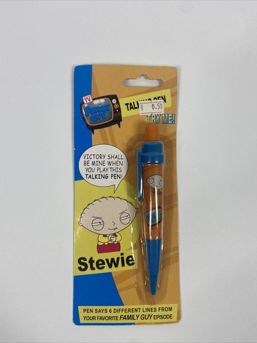 Family Guy Talking Stewie Pen W 6 Different Lines From Family Guy Show ...