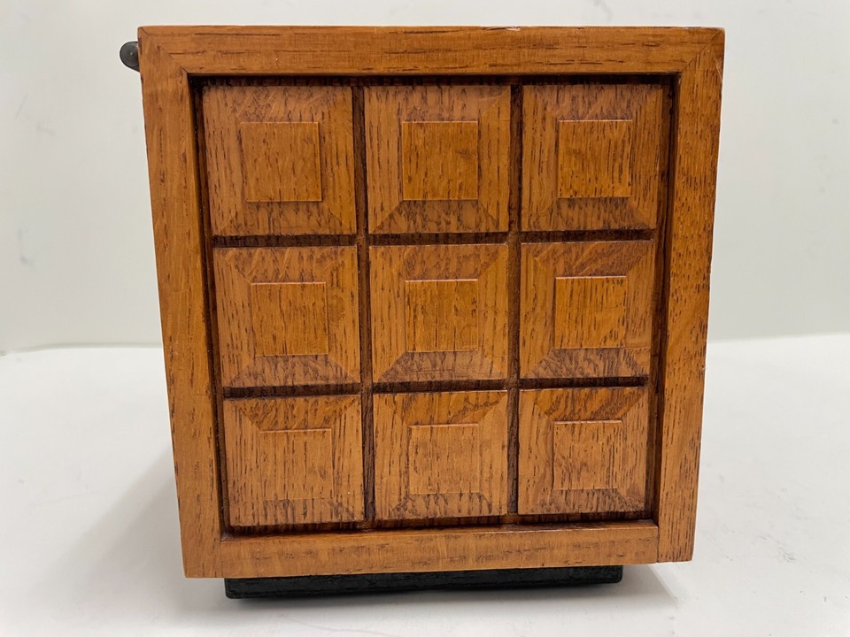 MCM Western Electric Teak Wood Box for Executive Desk Phone Movie/TV ...