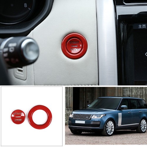 For Range Rover L405 2013-2022 Red Start Button Ignition Switch Ring ...