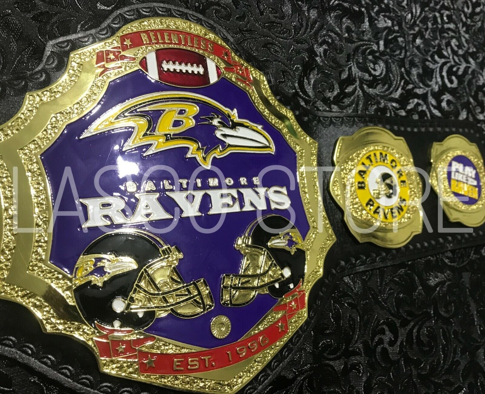 Lasco's Baltimore Ravens American Football Championship Title Belt | eBay