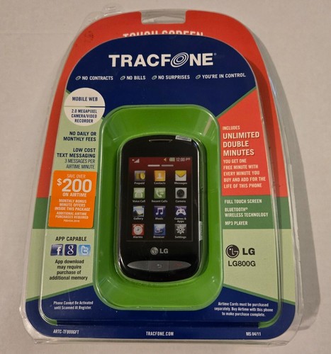 LG 800G - TracFone Cellular Phone New, In Sealed Package a543 ...