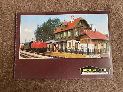 POLA LGB Model Buildings Catalogue, 1982, RARE, 25 Years Edition ...