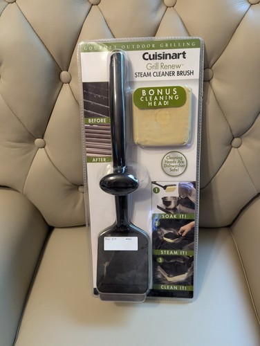 Cuisinart Grill Renew Steam Cleaner Brush with Bonus Cleaning Head | eBay