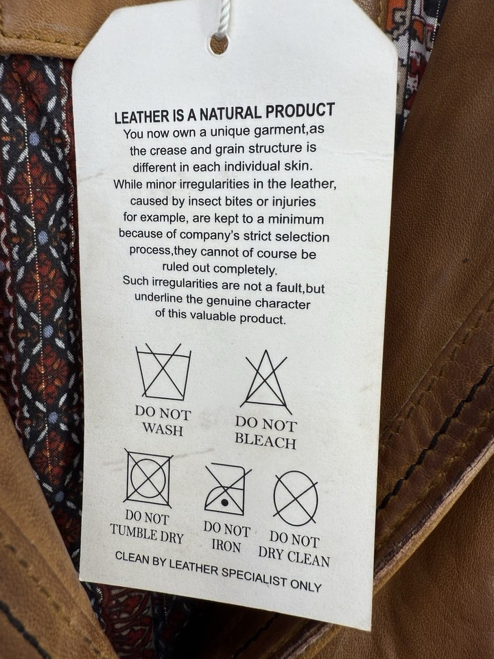 Sundance Catalog Gabriella Sheep Skin Leather Jacket Brown 3 Button ...