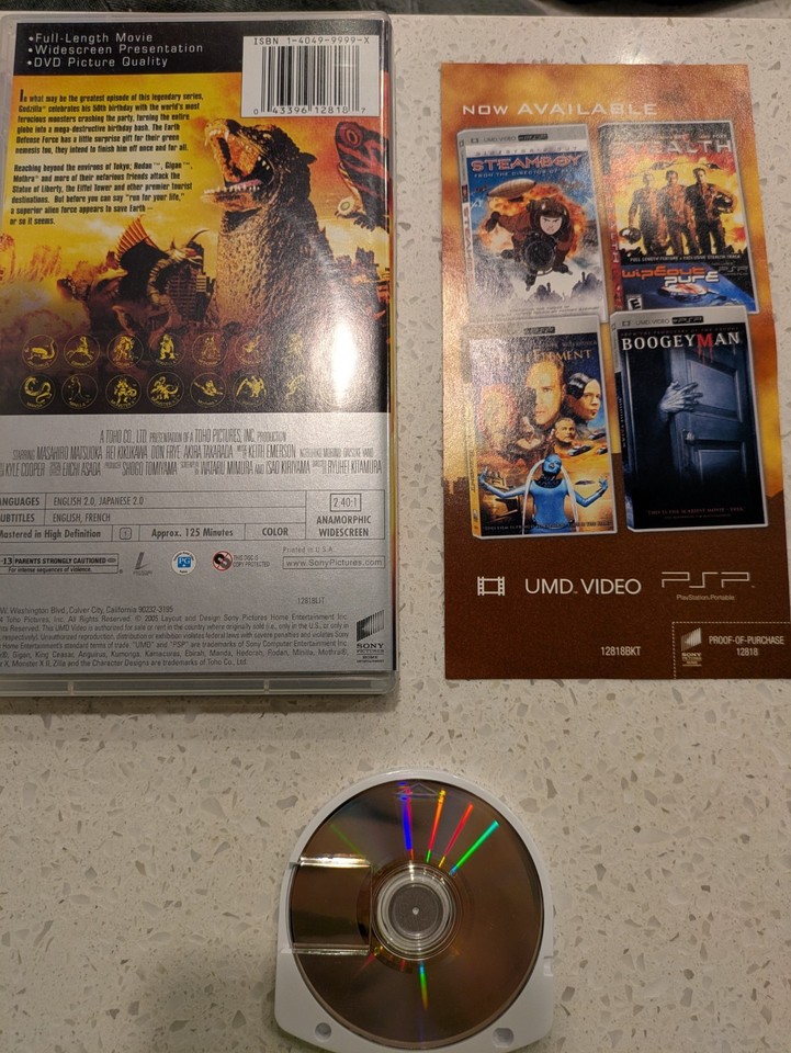 Godzilla Final Wars UMD PSP | eBay