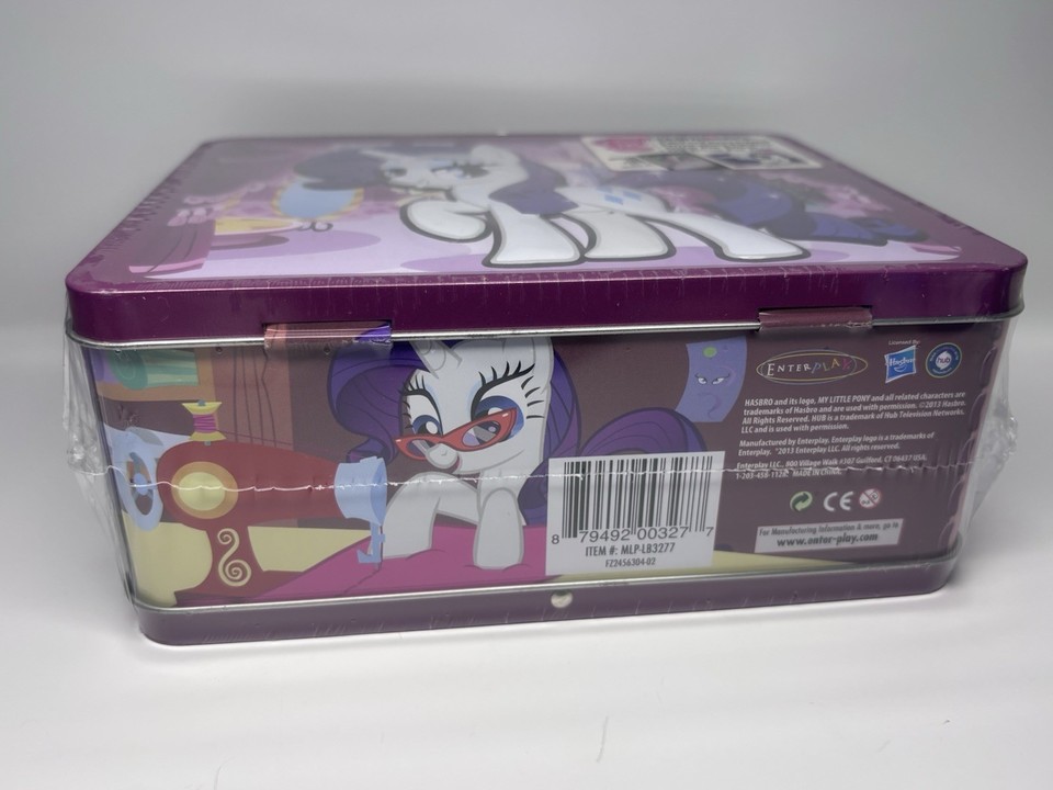 My Little Pony (MLP) Sealed Derpy Tin Box, Lunchbox, MLP Trading Cards ...
