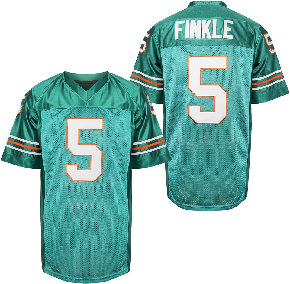 Mens Ray Finkle 5 Ace Ventura Pet Detective Jim Carrey Movie Football ...
