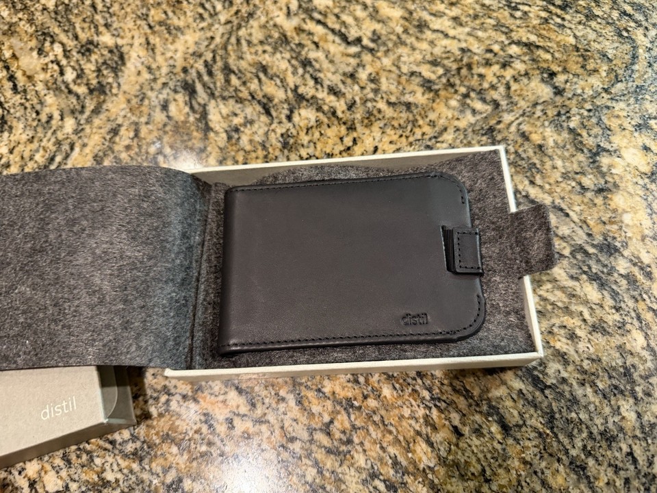 *NIB* $150 Distil Union Wally Bifold 5.0 Premium RFID Wallet WBF5P1RFID ...