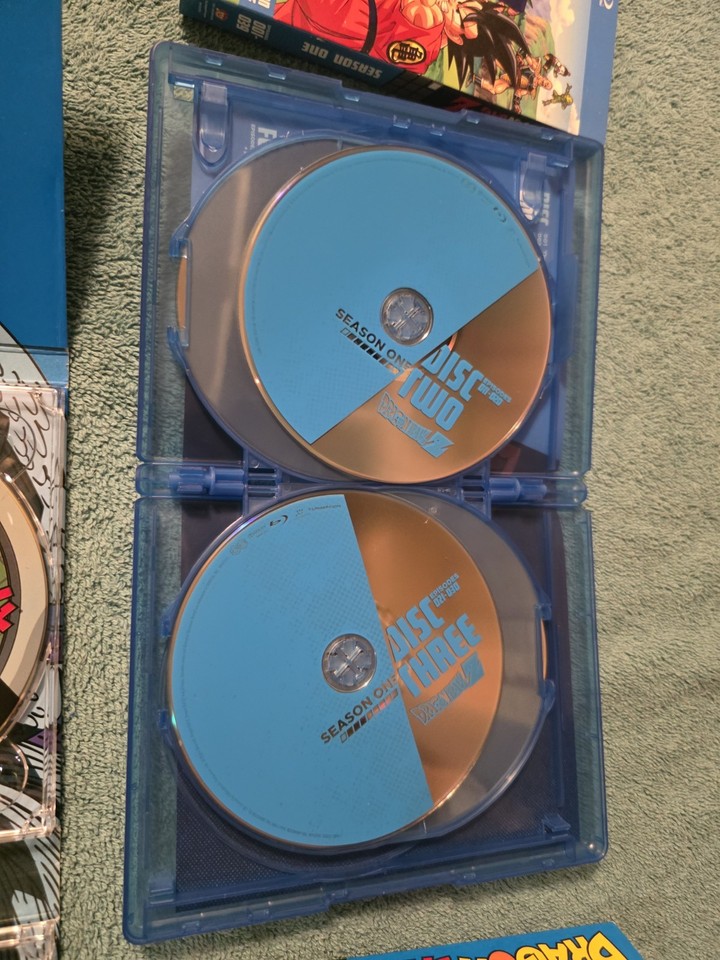 Dragon Ball And Dragon Ball Z Season 1 Box Sets Tested And Working | eBay
