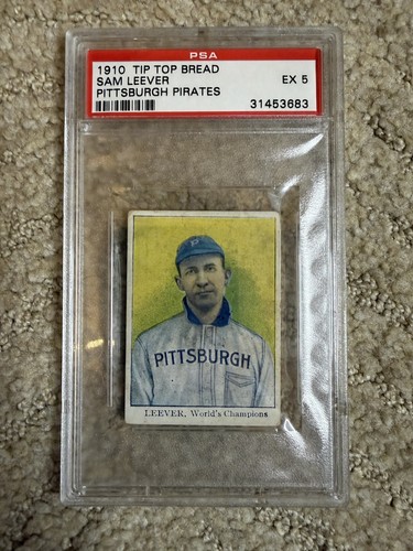 Sam Leever 1910 TIP-TOP BREAD PITTSBURGH PIRATES - PSA 5 | eBay UK