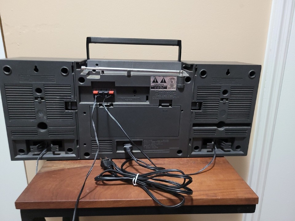 Sharp GF-A1 Vintage AM/FM Radio with Cassette - For Parts / Not Working | eBay
