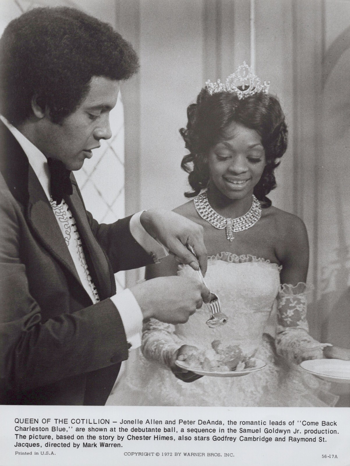 Jonelle Allen + Peter De Anda in Come Back Charleston Blue (1972) Photo ...