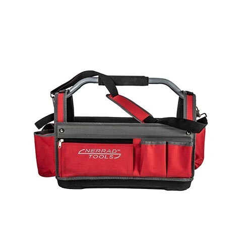 Nerrad 18" Plumbers Open Tote Tool Carry Bag Case 32 Pockets Brazing ...