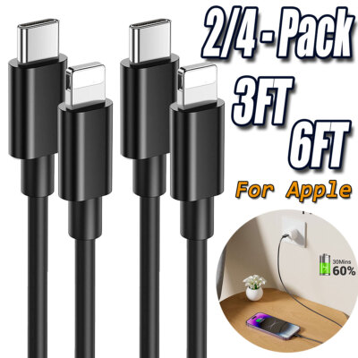 For Apple iPad 5 6 7th 8th 9th Gen Air Type-C To iPhone Cable Fast ...