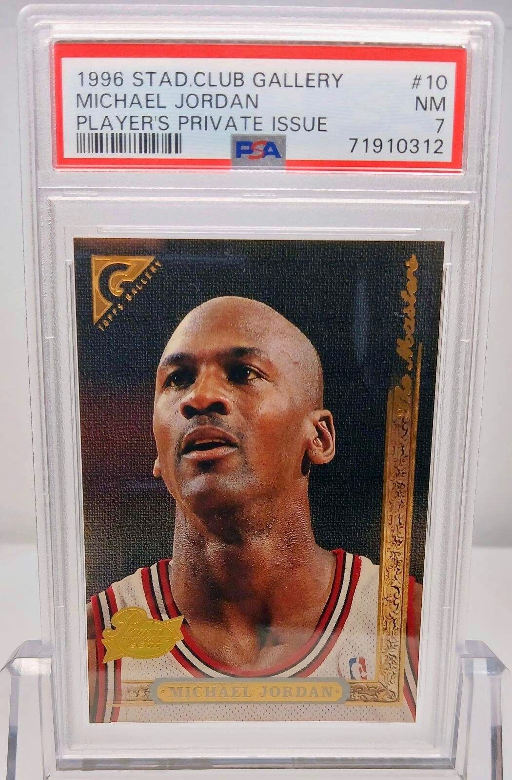 1995-96 Topps Gallery - The Masters Players Private Issue #10 Michael ...