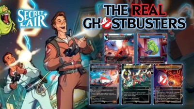 Secret Lair X Ghostbusters: The Real Ghostbusters FOIL EDITION SEALED ...