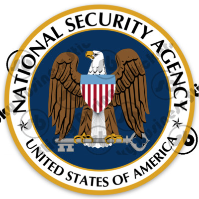 NSA Sticker Vinyl weatherproof water bottle laptop hard hat phone | eBay