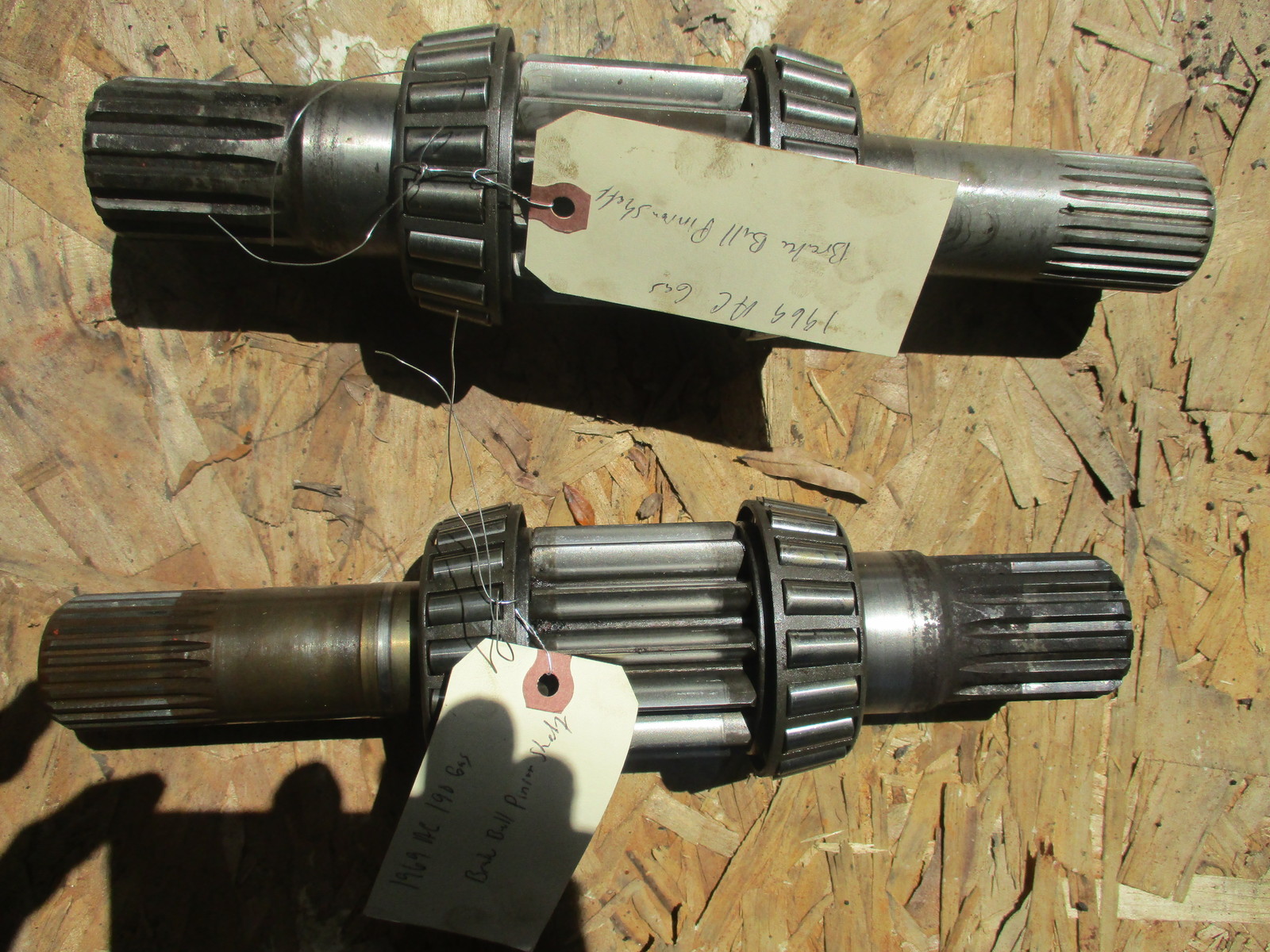 190 GAS ALLIS CHALMERS TRACTOR BRAKE BULL PINION SHAFT FREE SHIPPING | eBay