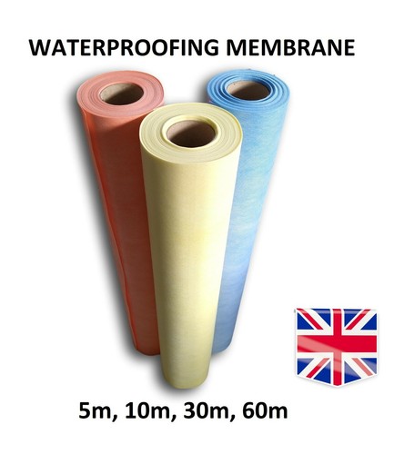 Waterproof Membrane Wet Room Shower Liner Tanking Fleece Under Tile ...