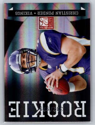 2011 Donruss Elite #119 Christian Ponder Rookie RC 302/999 | eBay