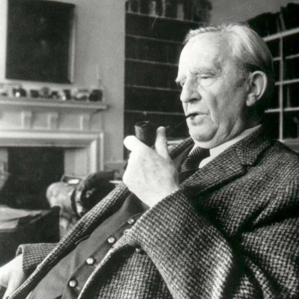 J. R. R. Tolkien Sitting Smoking 8x10 Picture Celebrity Print | eBay
