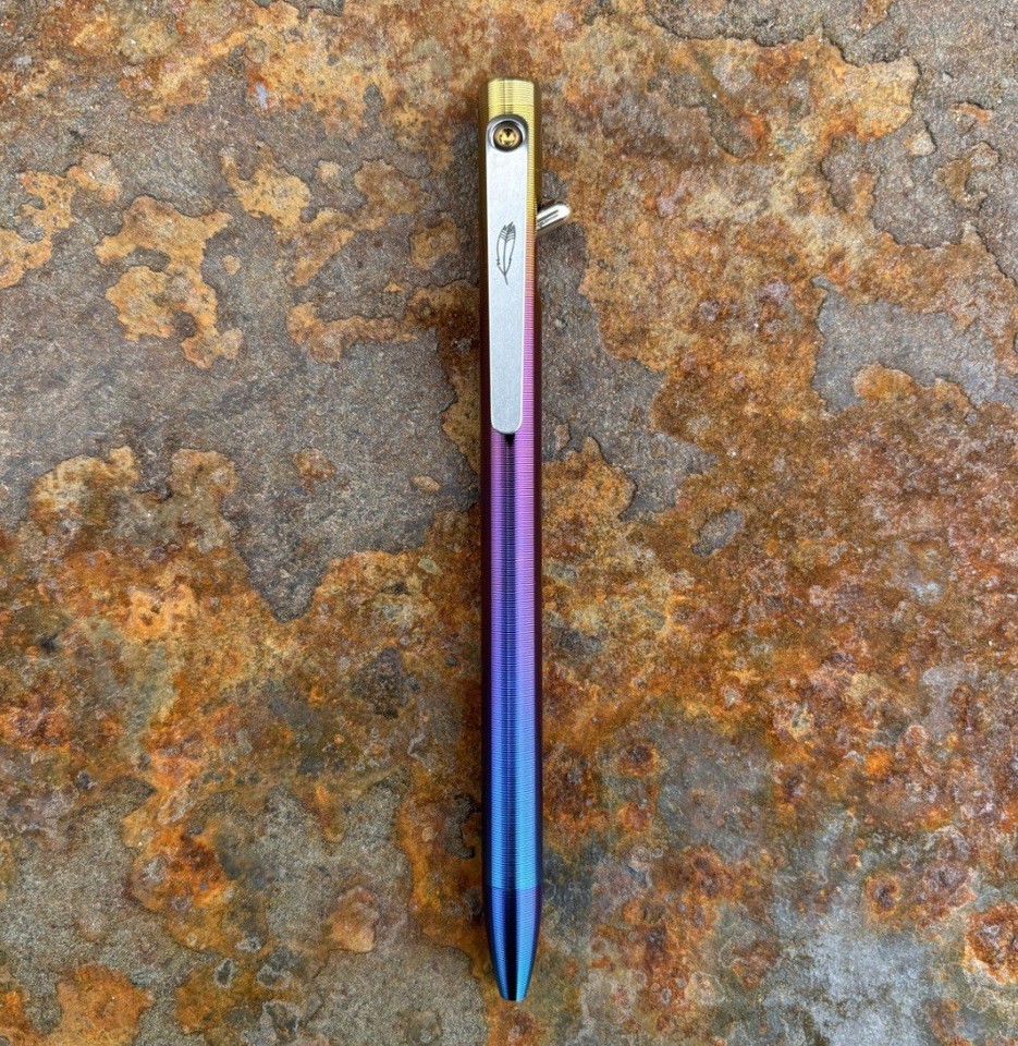 Tactile Turn x Lynch NW Titanium Switch Pen 5.34” - Fade Anodized | eBay