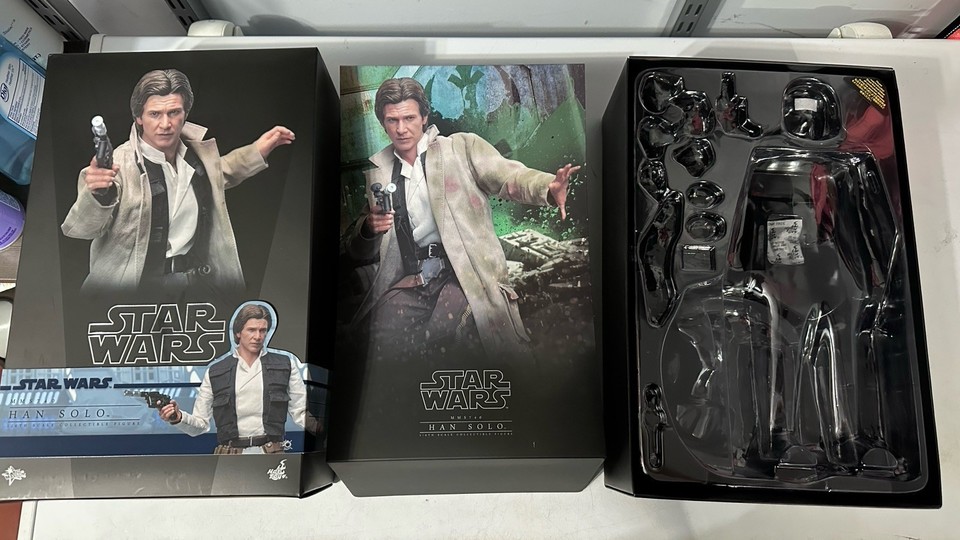 Hot Toys Star Wars EMPTY BOX MMS740 ROFJ Han Solo | eBay