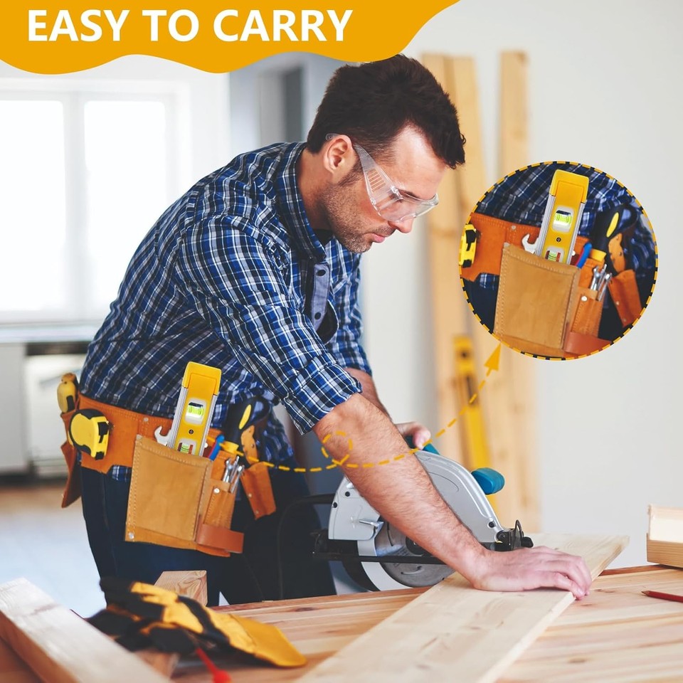 9 Inch (230 cm) Torpedo Level Magnetic, Small Leveling Tool with 3 ...