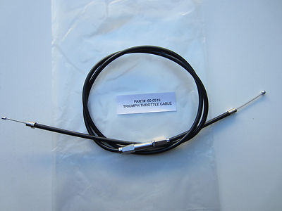 TRIUMPH THROTTLE CABLE 650cc TR6 TROPHY 1964-67 | eBay
