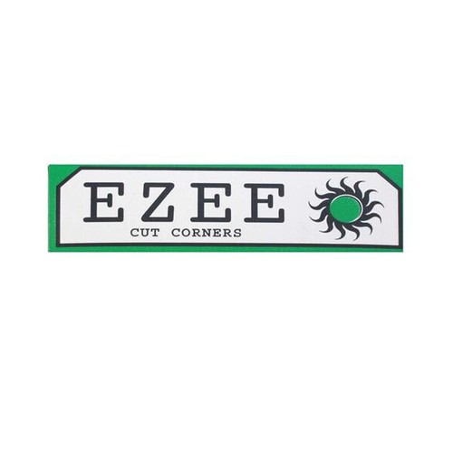 New Full Box of Ezee Green Rolling Cigarette Papers Standard Size Cut ...