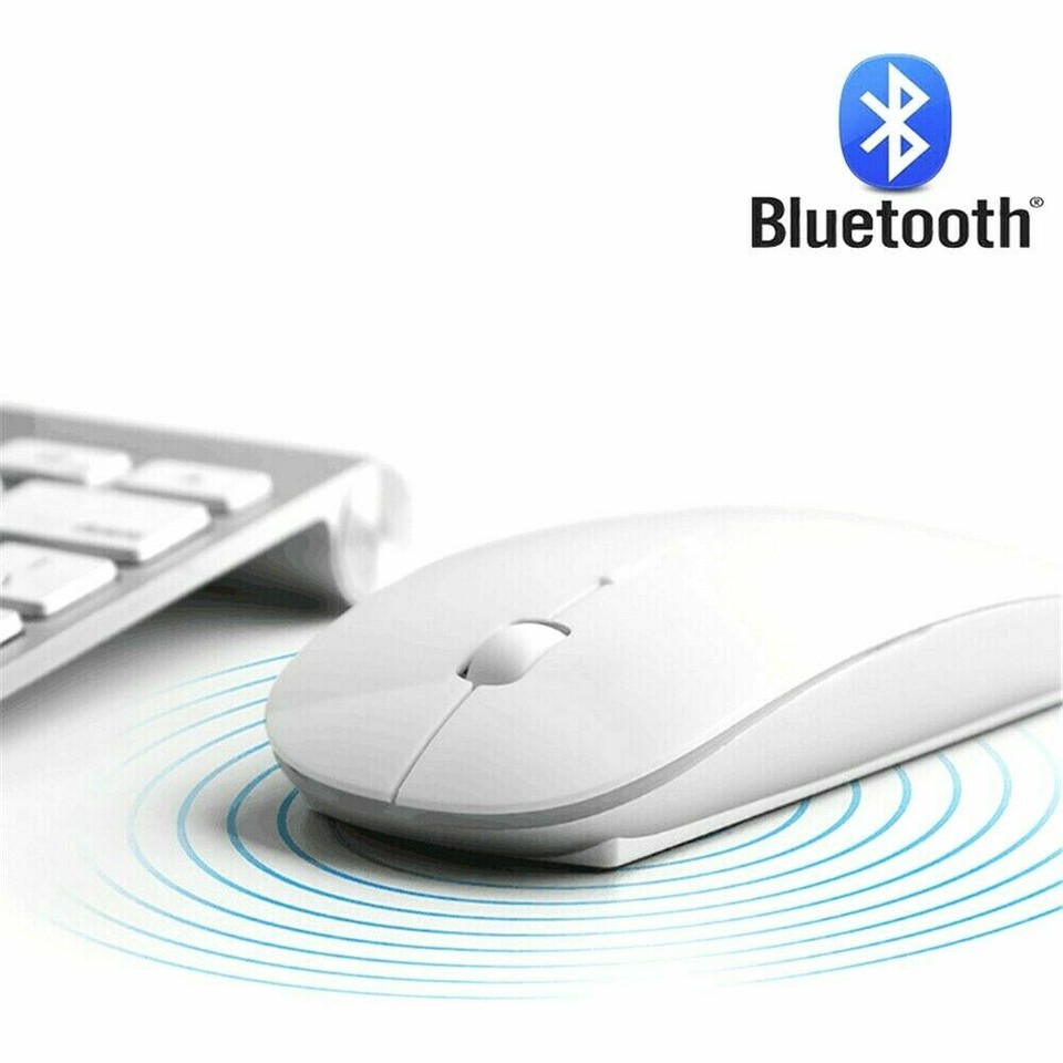 Wireless Bluetooth Mice Mouse For PC Laptop Notebook Desk Computer ...