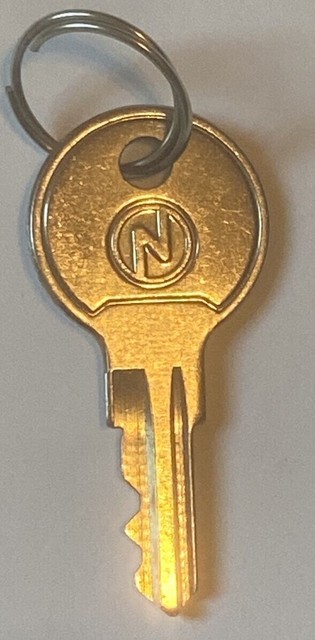 NOTIFIER 17021 Key and Cam Lock From Afp100 Fire Alarm Panel for sale ...