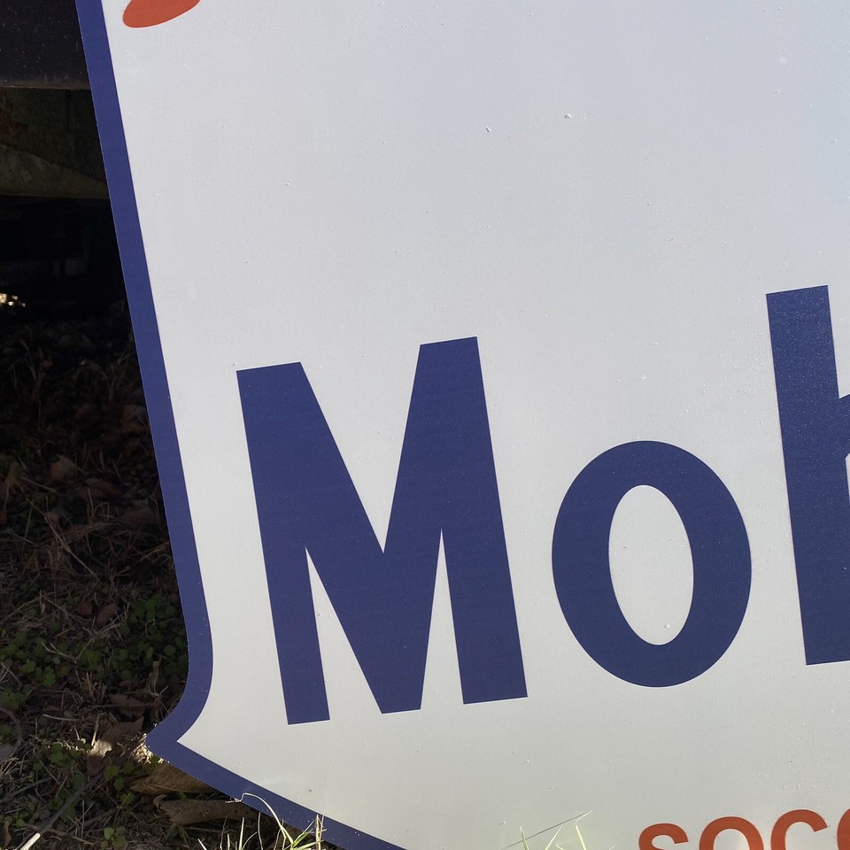 42in Mobilgas Pegasus Gas Oil Vintage Style Repop Sign | eBay