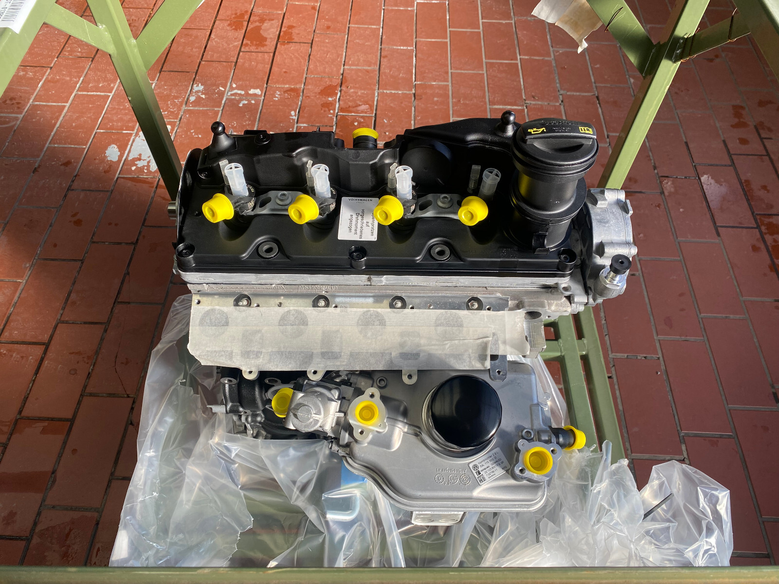 Original neuer VW T5 T6 2,0TDI 180PS CFC CFCA Motor - 2 Jahre ...