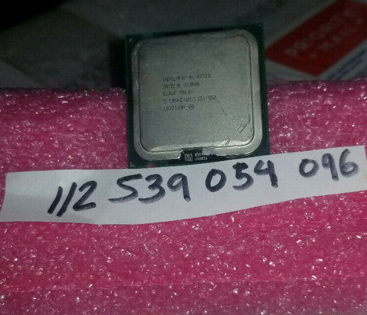 INTEL XEON X3320 QUAD CORE 2.50GHZ/6M/1333MHZ SLAWF CPU | eBay