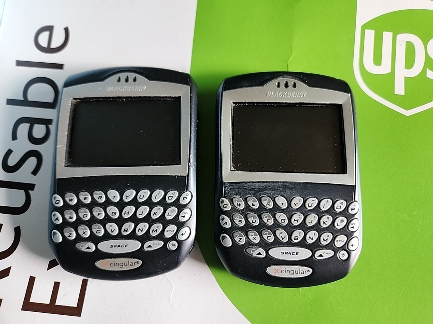 BlackBerry 7230 Black (XCingular) Smartphones Lot Pre-owned Untested ...