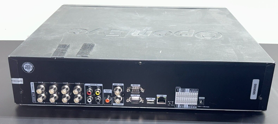 OpenEye OE3-E12004-500 DIGITAL VIDEO RECORDER NO HDD | eBay