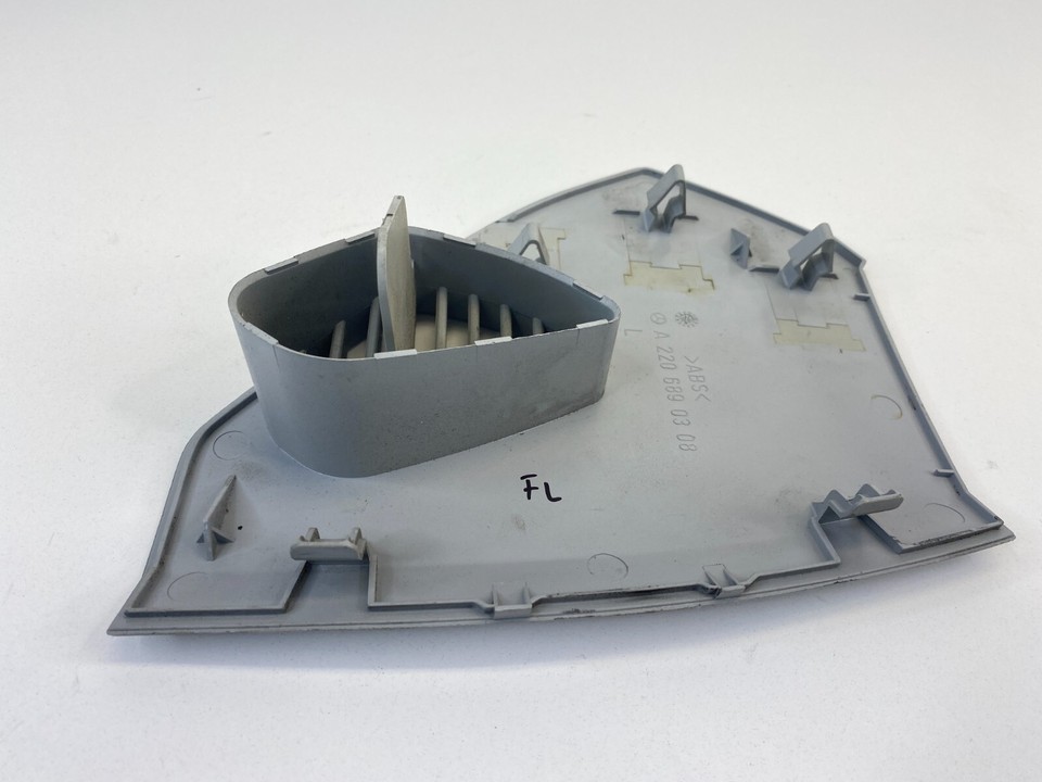 00-06 Mercedes-Benz S500 Front Left Driver Dash End Cap Trim Cover ...