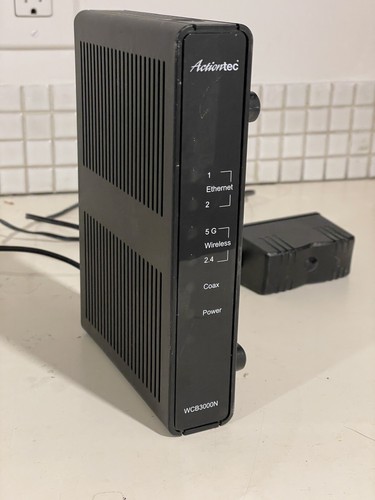 Actiontec Dual-Band Wifi Network Media Over Coax Adapter MoCA Bridge ...