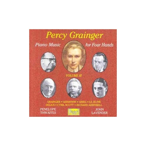 Grainger: Piano Music for Four Hands, Vol.3 - CD 82VG The Cheap Fast ...