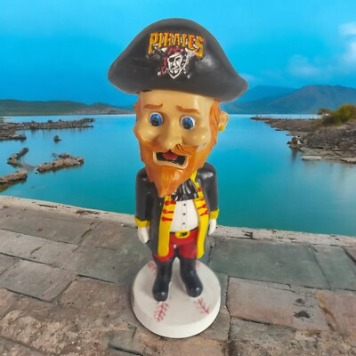 MLB Pittsburgh Pirates Jolly Roger Mascot Bobblehead Baseball Team 2006 ...