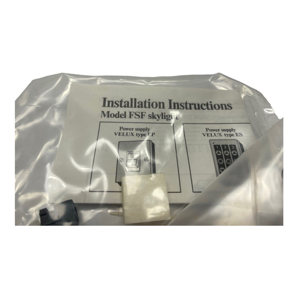 Velux - FSF Skylight Electric Flap Opener - Hard Wired - Type EBK - 24V ...